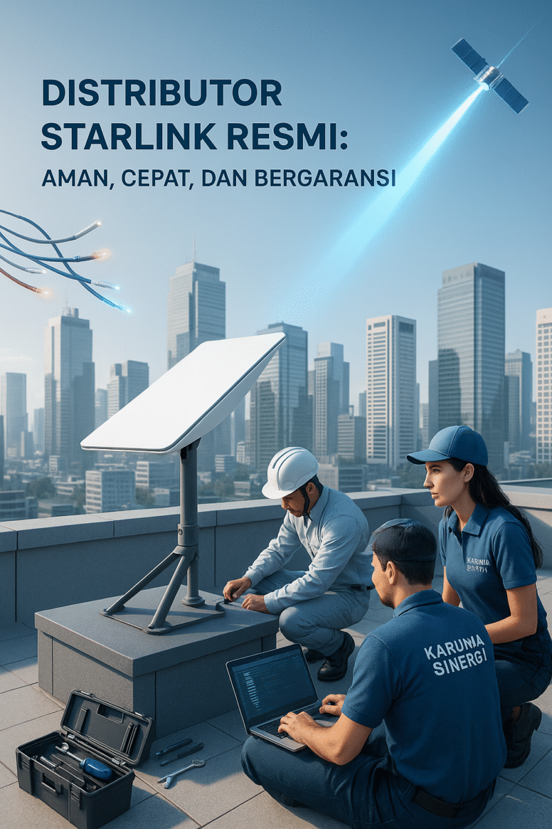 Distributor Starlink Resmi Bergaransi dan Siap Pakai