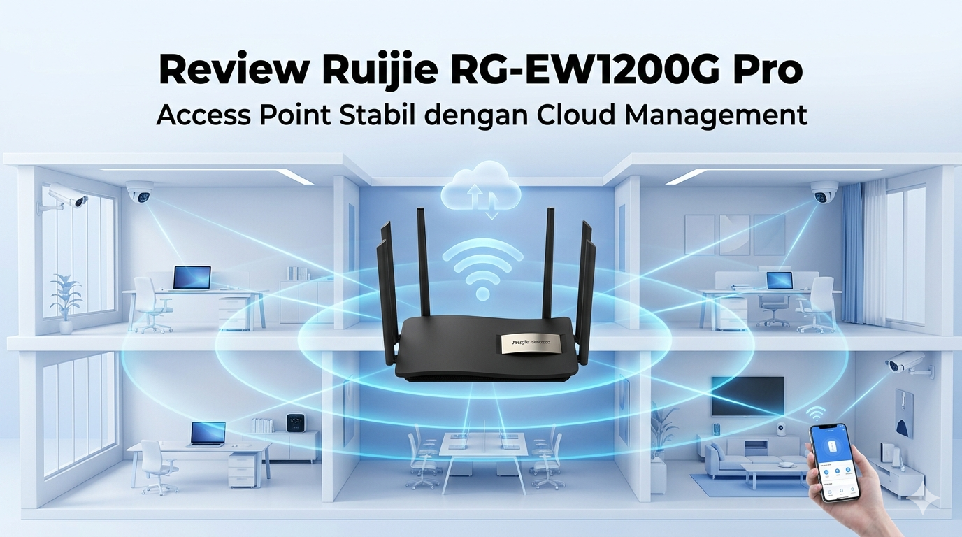 Ruijie AP 1200 G Pro yang Cocok dengan Starlink